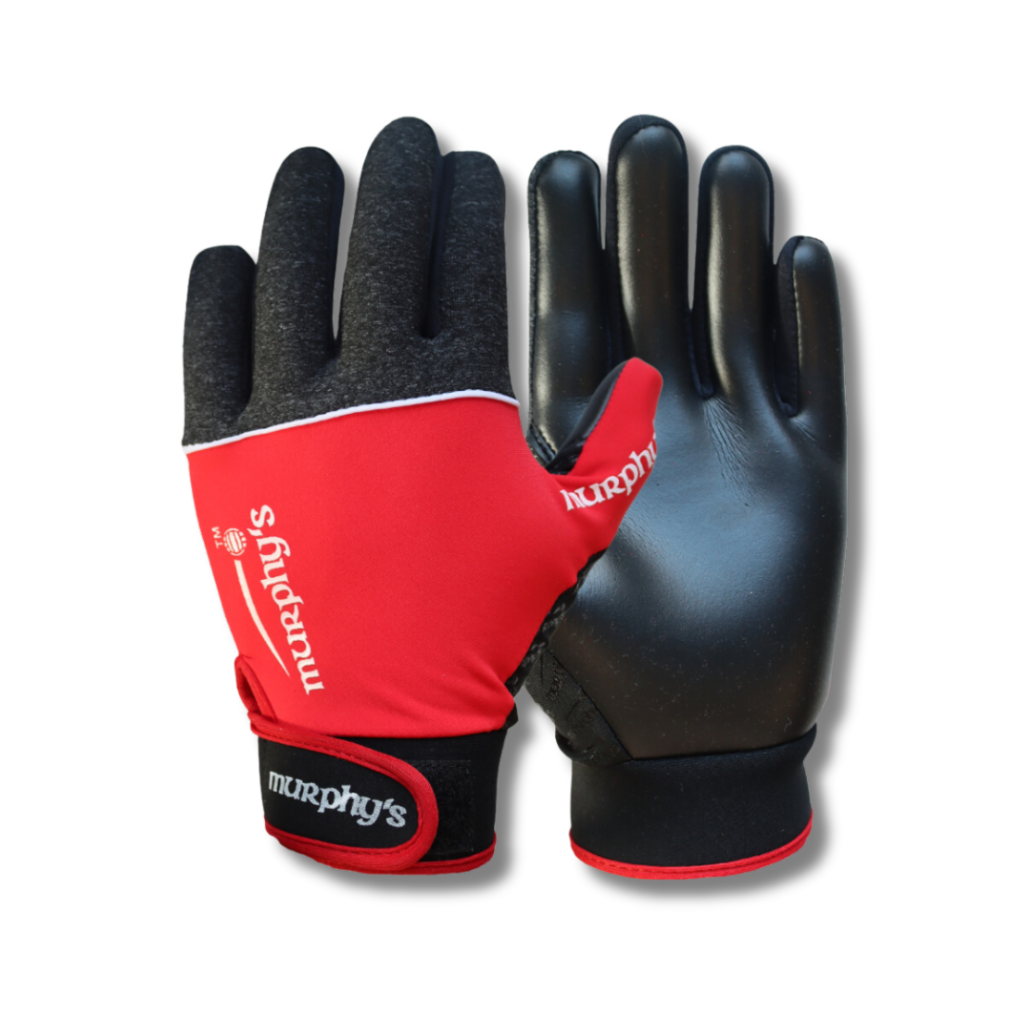 New Red V2 Gaelic Gloves - Murphy's Gaelic Gloves - Ireland & UK