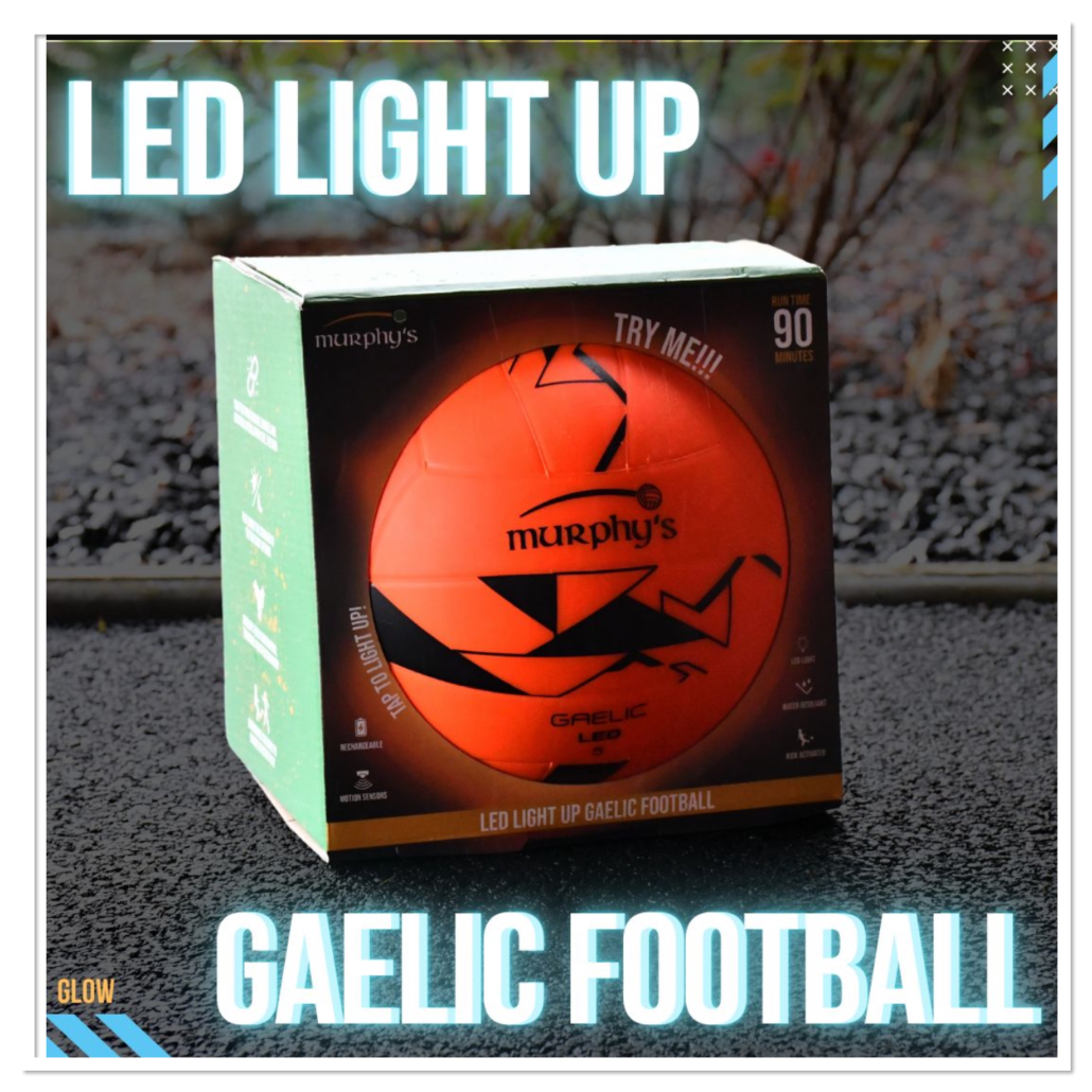 Murphys LED Size5 Ball - Murphy's Gaelic Gloves - Ireland & UK